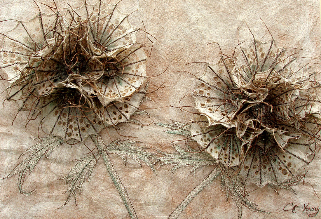 Botanical Textile Art – Corinne Young Textiles