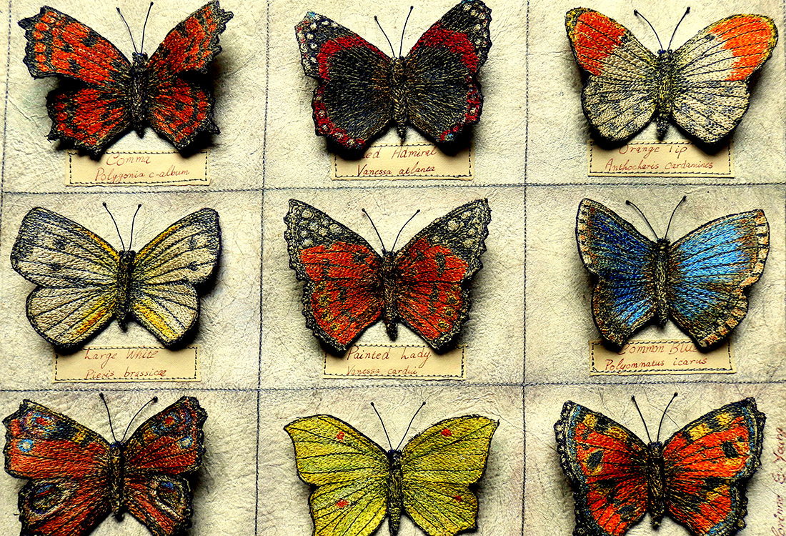 Botanical Textile Art – Corinne Young Textiles